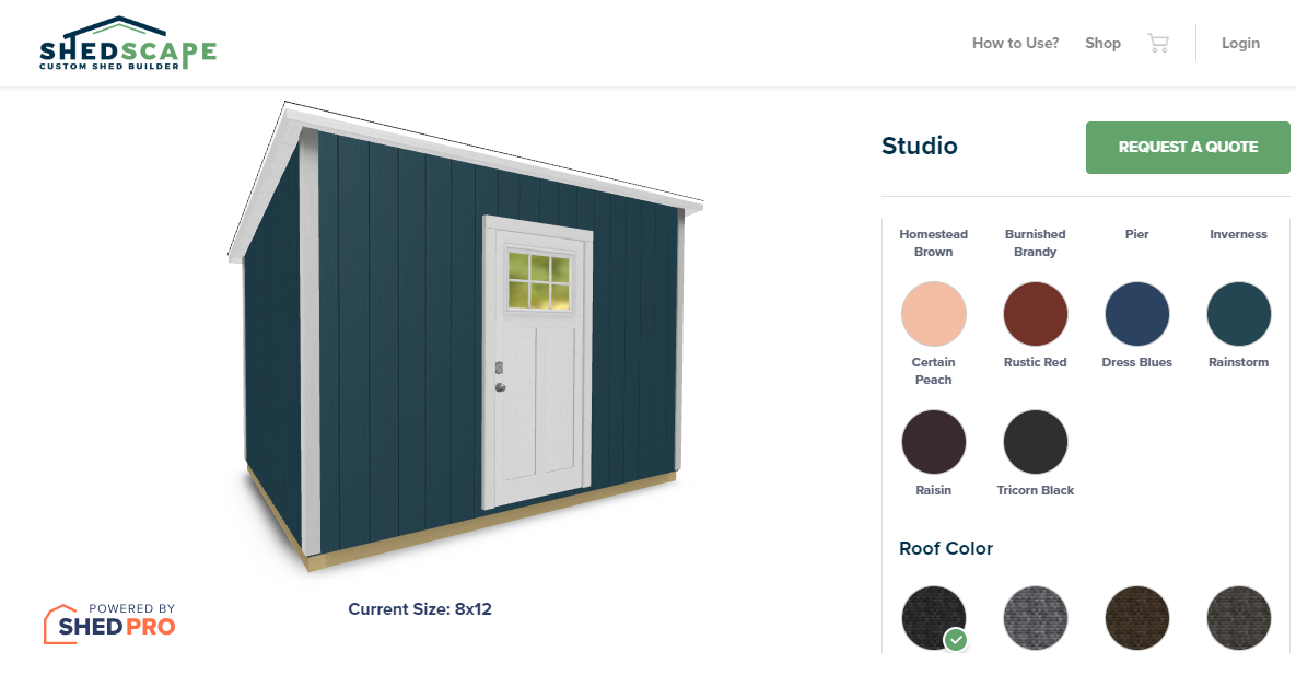 3D Shed Builder - Shedscape LLC